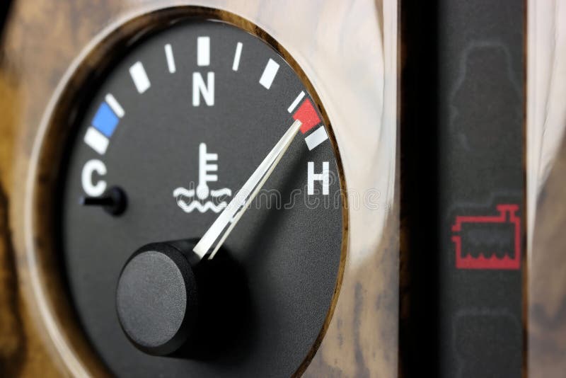 Temperature gauge stock image. Image of board, engine - 246331775