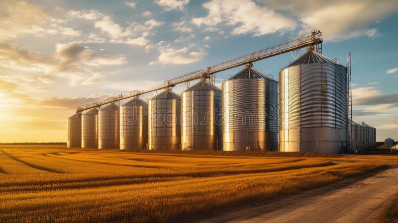 Temperature Grain Technology Stock Illustration - Illustration of ...