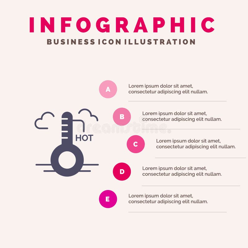 Temperature, Hot, Weather, Update Infographics Presentation Template. 5 ...