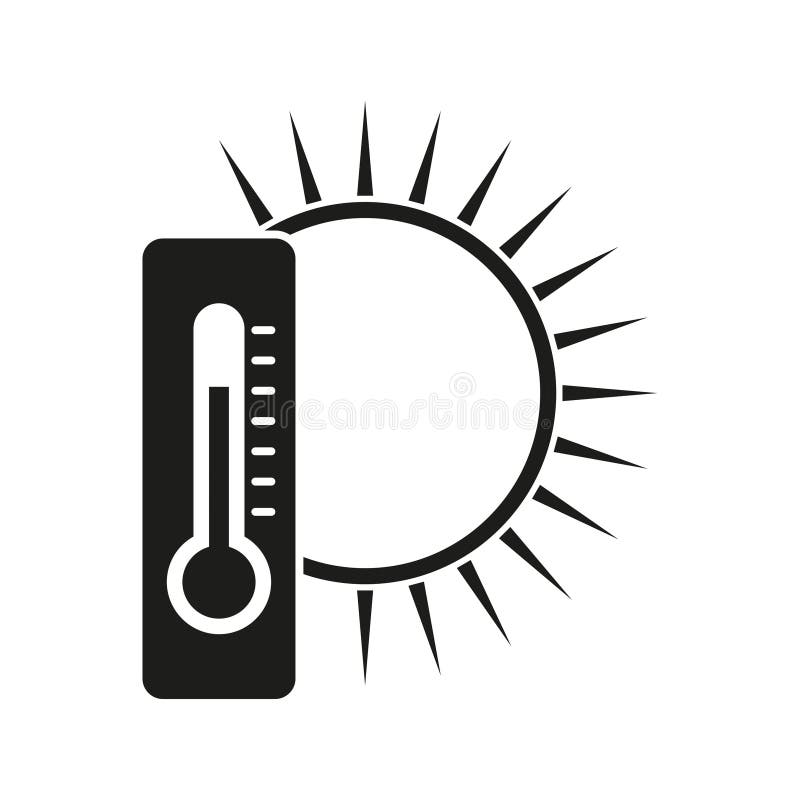 Temperature Icon. Good Weather Symbol. Vector Illustration .EPS 10 ...