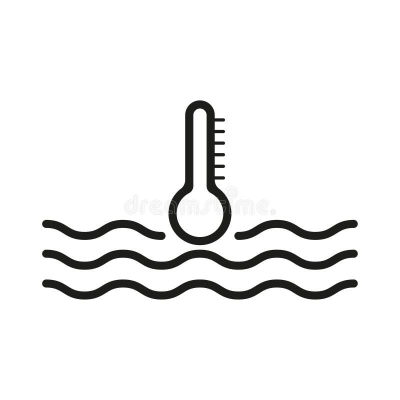 Temperature Icon. Machine Temperature Indicator. Vector Illustration ...