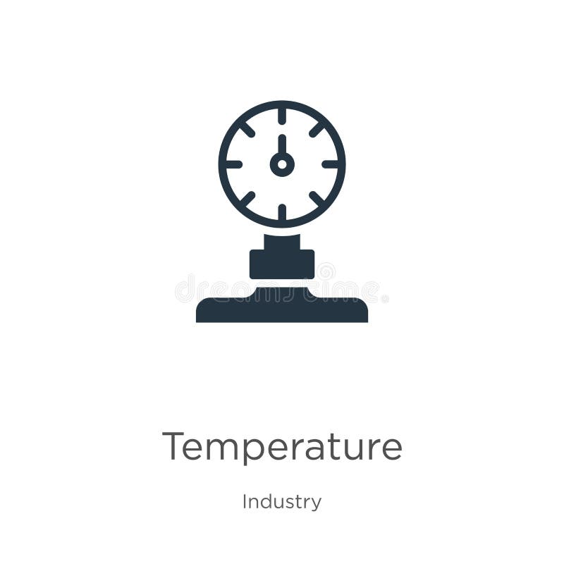 Medical Temperature Control Tool Icon Vector Sign And Symbol Isolated ...