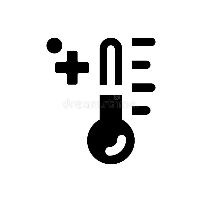 Temperature icon stock vector. Illustration of vector - 230674867