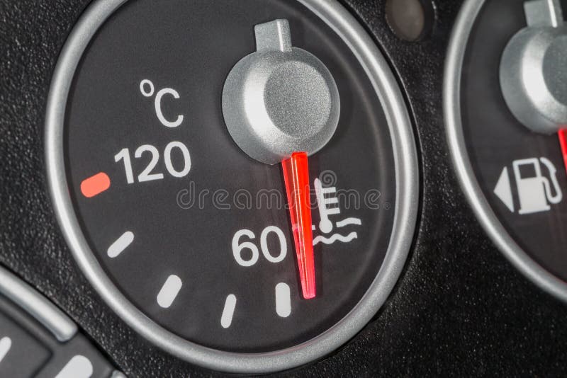 Temperature Indicator cars stock photo. Image of interior - 31543180