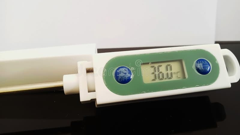 Temperature Measuring Device Stock Photo - Image of meter, multimedia ...