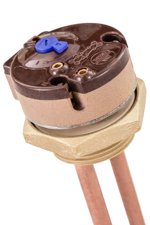 Temperature Regulator for Heating Elements, Isolated on White ...