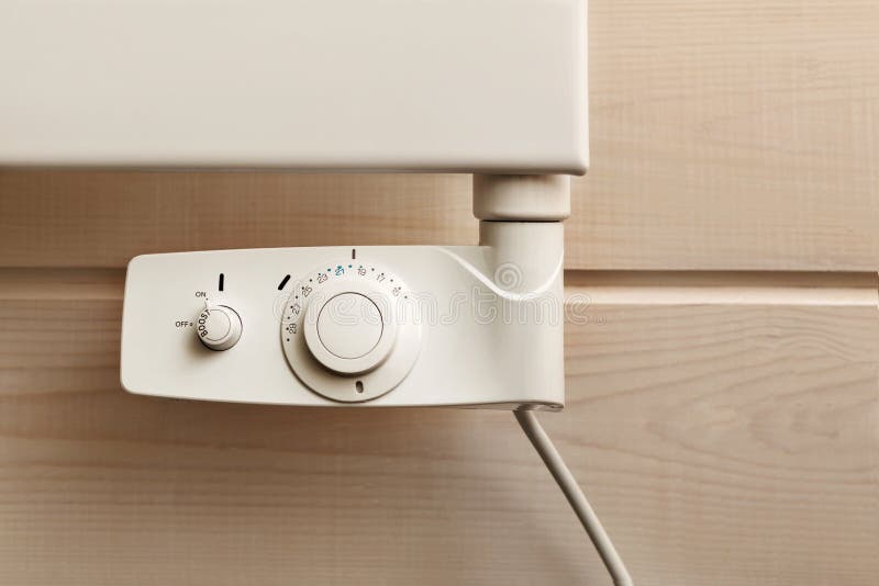 Temperature Regulator. Thermoregulator Valve Control on Radiator ...