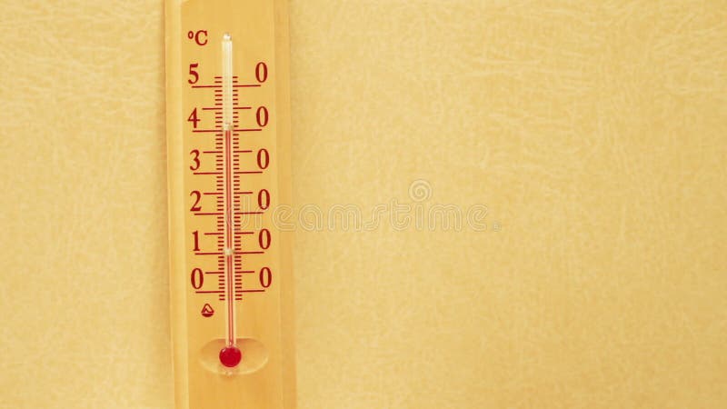 Temperature Rising on a Thermometer Stock Footage - Video of earth ...