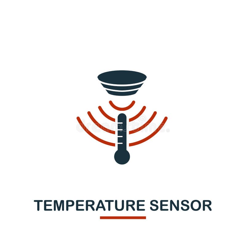 Gas Sensor Icon. Simple Element from Sensors Icons Collection Stock Illustration - Illustration ...
