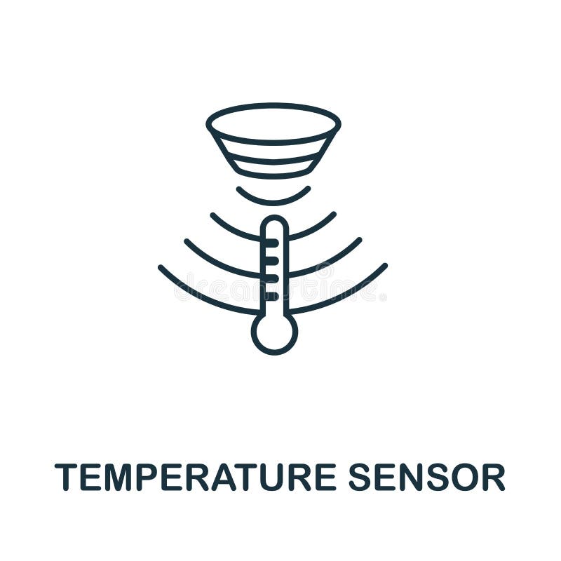 Temperature Sensor Icon. Simple Element from Sensors Icons Collection ...