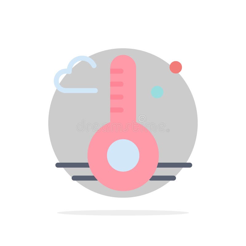 Temperature, Thermometer, Weather, Spring Abstract Circle Background ...