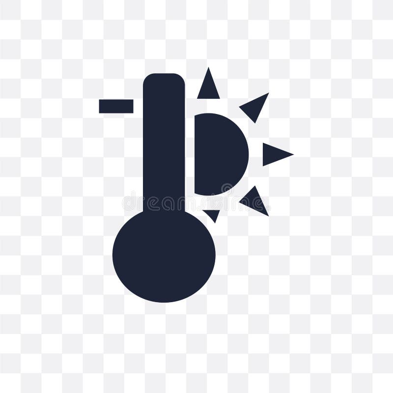 Temperature Transparent Icon. Temperature Symbol Design from Weather ...