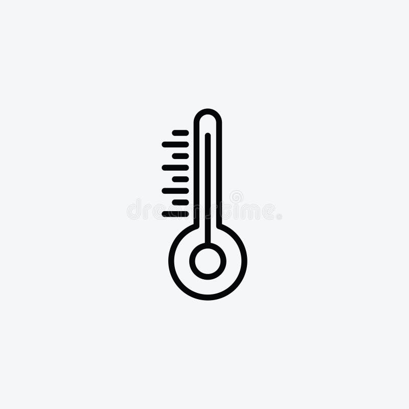 Temperature vecor icon set stock vector. Illustration of cold - 340447307