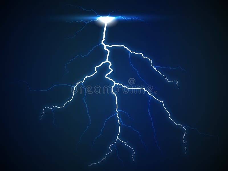 Tempestade azul ilustração stock. Ilustração de escuro - 41640849