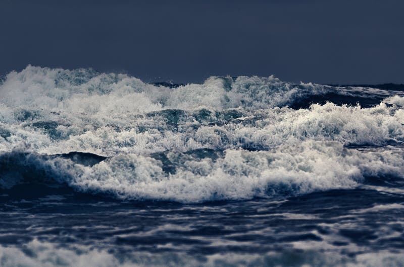 Tempestuous Sea stock image. Image of shore, environment - 38342331