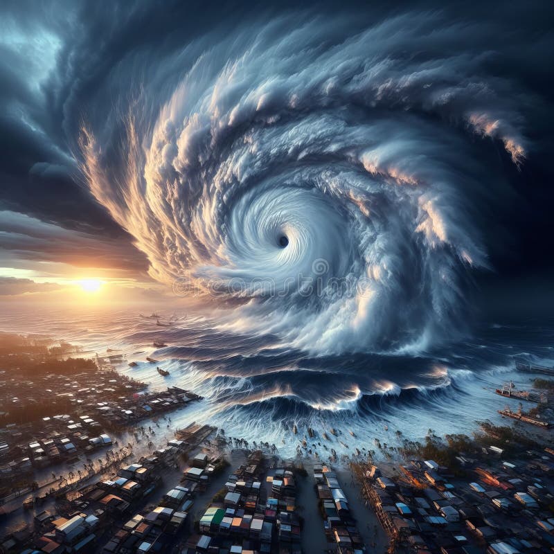 104 2. Tempestuous Typhoon - a Massive Tropical Stormn Stock Image ...
