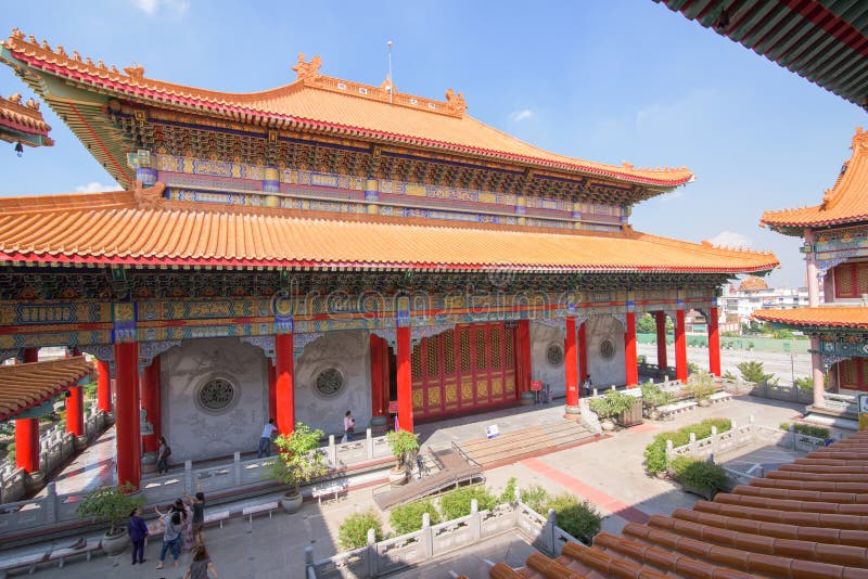 Tempie Buddisti Delle Tempie Cinesi Fotografia Stock - Immagine di ...