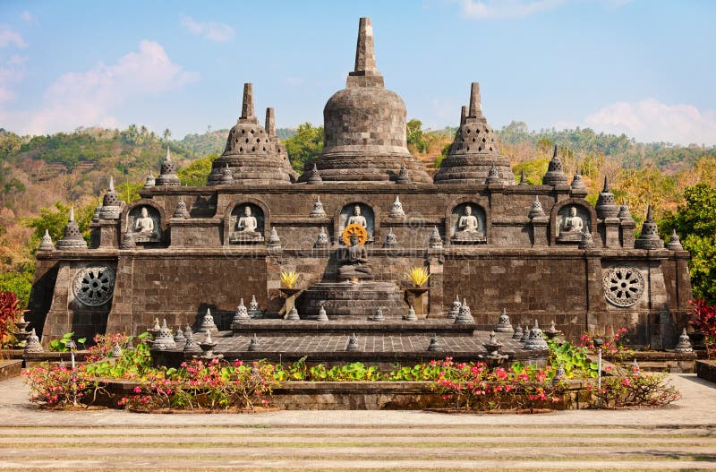 Tempio Buddista - Banjar, Bali, Indonesia Immagine Stock - Immagine di ...