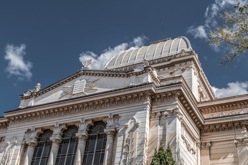 The Great Synagogue of Rome Stock Photo - Image of great, largest ...