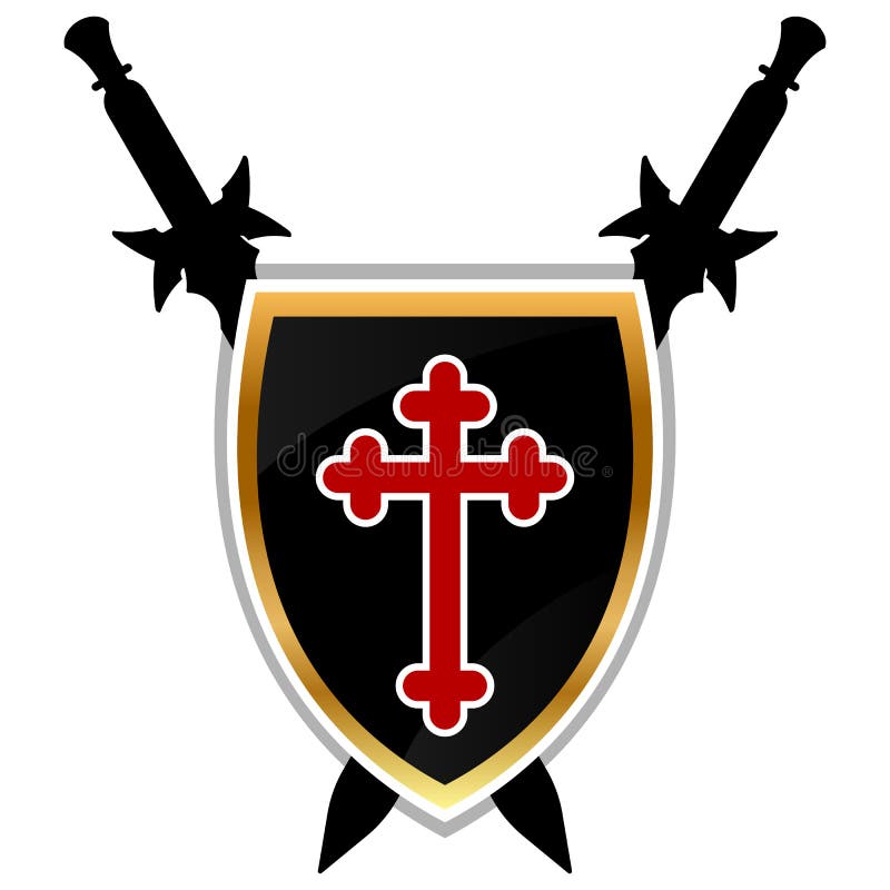 Templar Armor Battle Cross Stock Illustrations – 410 Templar Armor ...