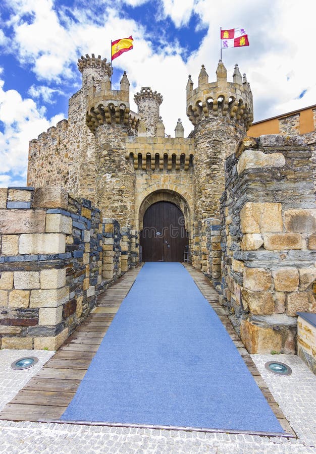 Templar Castle stock image. Image of defense, medieval - 28239939