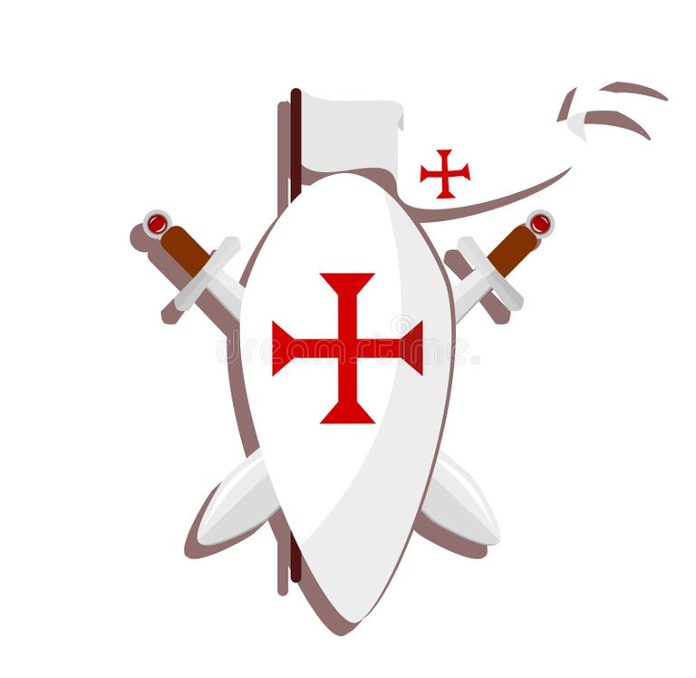 Templar Sign Shield Stock Illustrations – 1,129 Templar Sign Shield ...