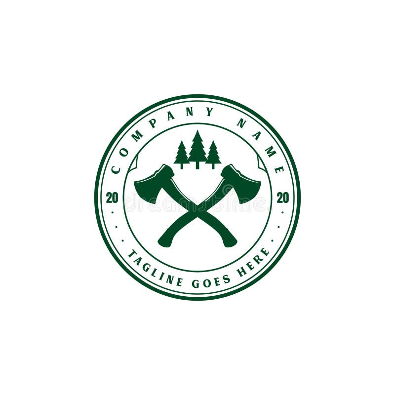 Logging Logo Stock Illustrations – 1,993 Logging Logo Stock ...