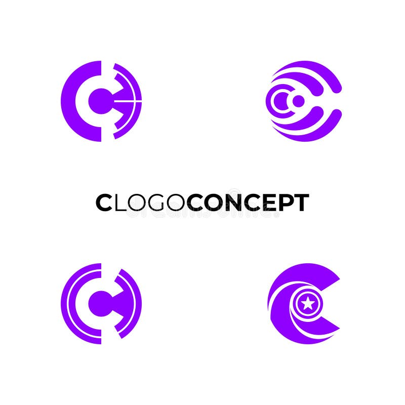 Vector Set of Collection Initial Letter C Logo Templates Creative ...