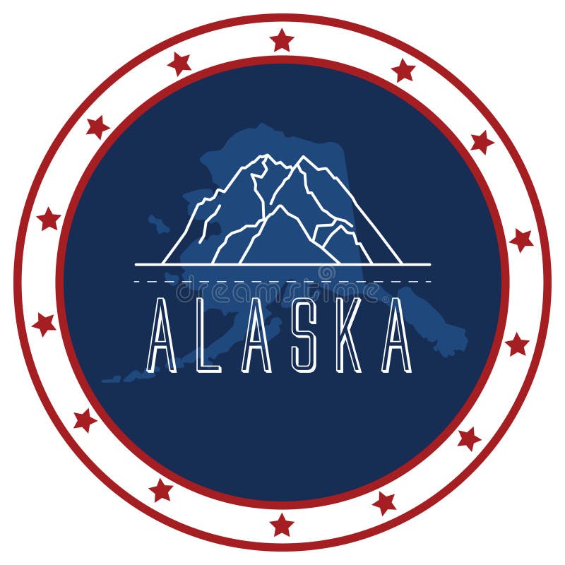 Template stock illustration. Illustration of alaska - 185029481