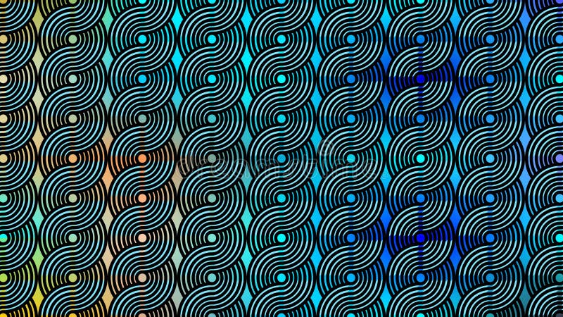 Template Background Repeated Circle Pattern Stock Illustration ...