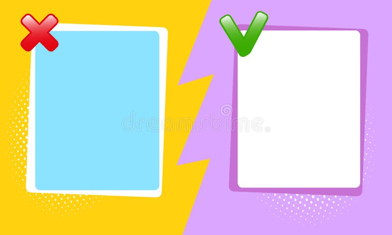 Incorrect Comparison Stock Illustrations – 142 Incorrect Comparison ...