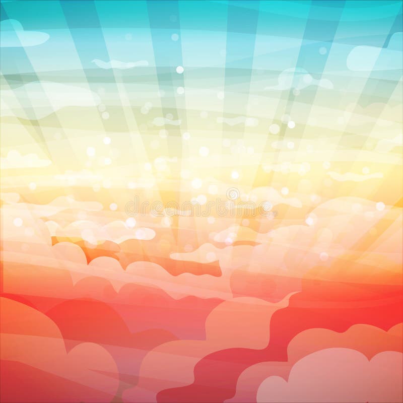 Template Banner Design, Posters. Landscape with Stock Vector ...