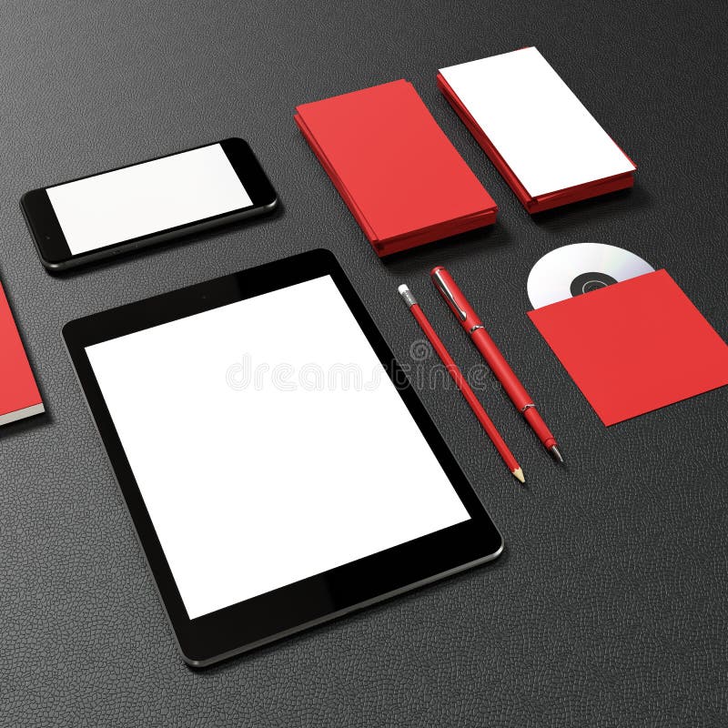 Template Business for Branding Stock Illustration - Illustration of ...