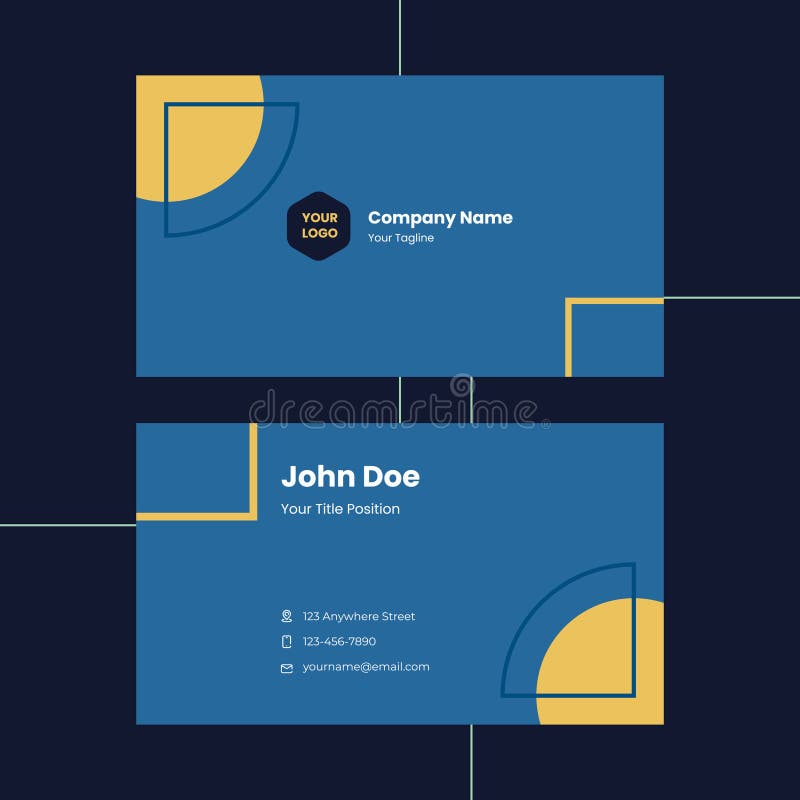 Effortless Elegance a Minimalist and Modern Business Card Template for ...