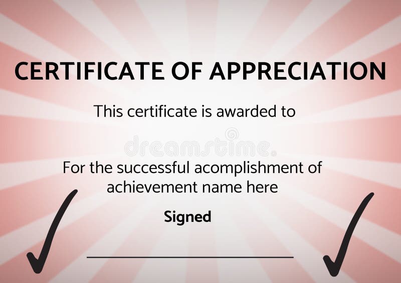 Pink Appreciation Template Stock Illustrations – 764 Pink Appreciation ...