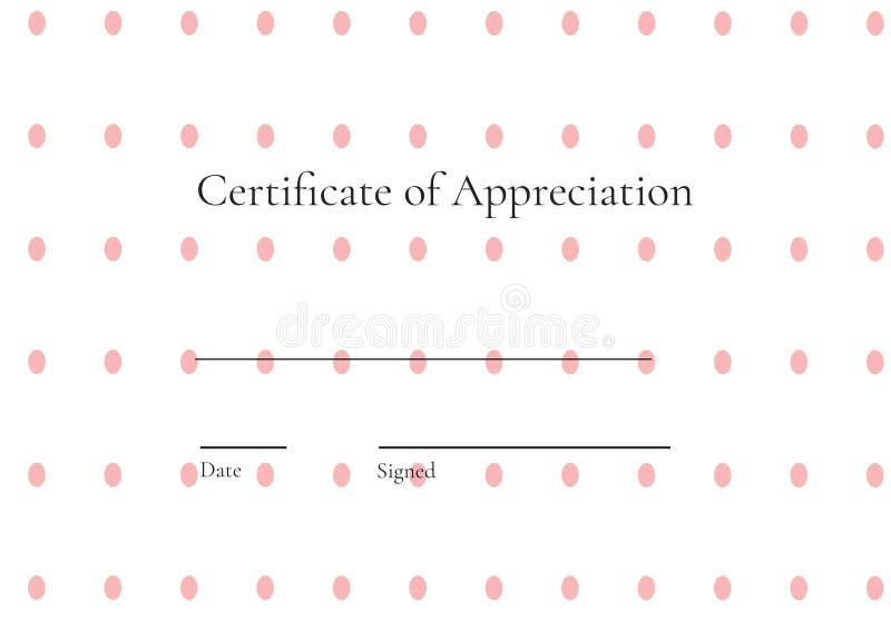 Pink Appreciation Template Stock Illustrations – 628 Pink Appreciation ...