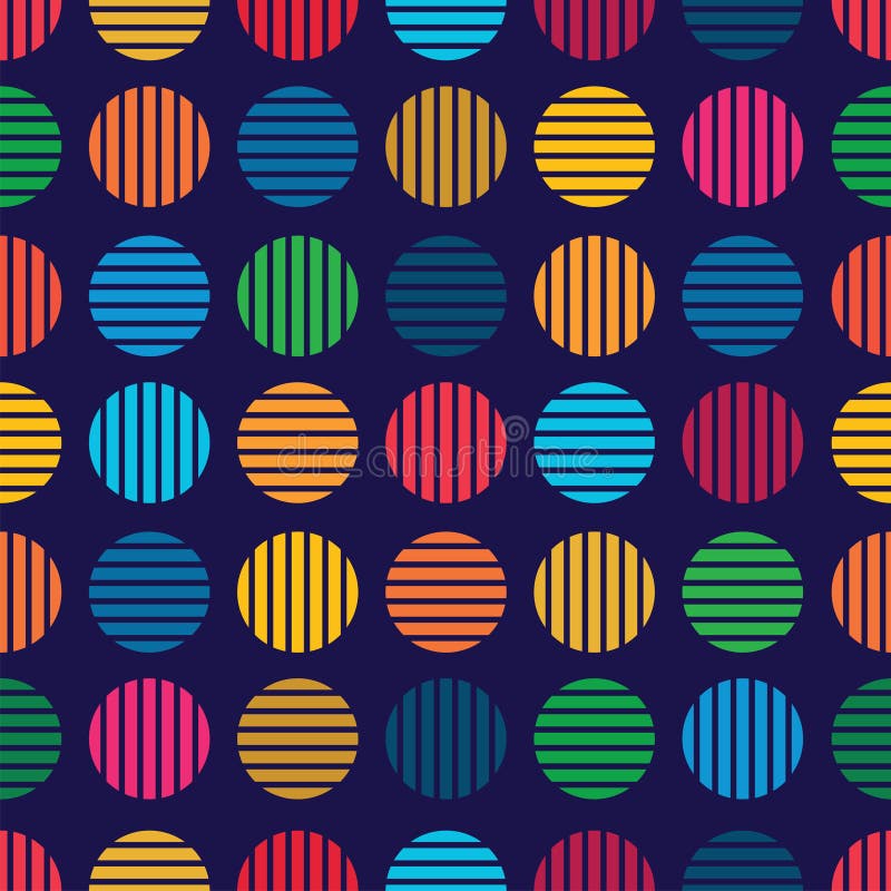 Color Abstract Pattern in Colors Palette Stock Vector - Illustration of ...