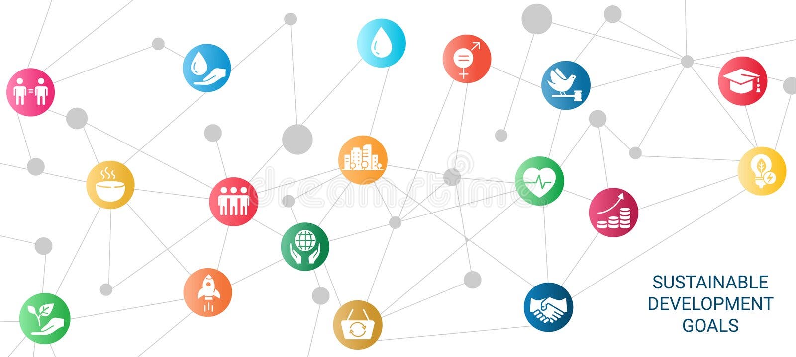 Corporate Social Responsibility Word Banner. Sustainable Development ...