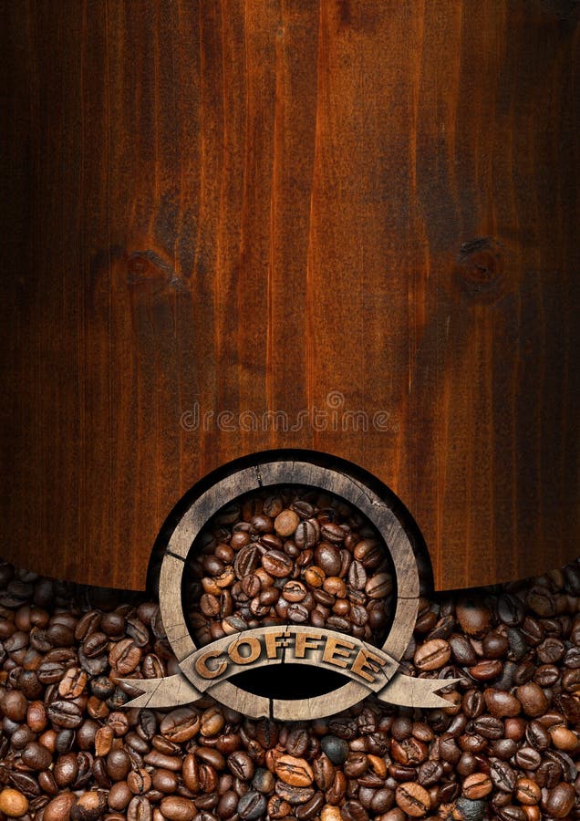 Template for Coffee House Menu Stock Image - Image of bean, copy: 93716937