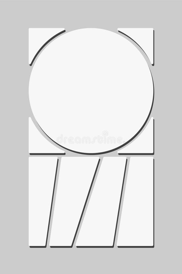 Template Collage of Five Frames, Images, Photo Stock Vector ...