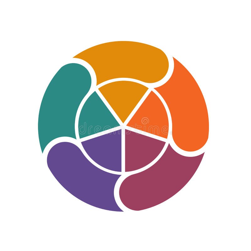 Pie Charts and Circular Graph - Infographic Stock Vector - Illustration ...