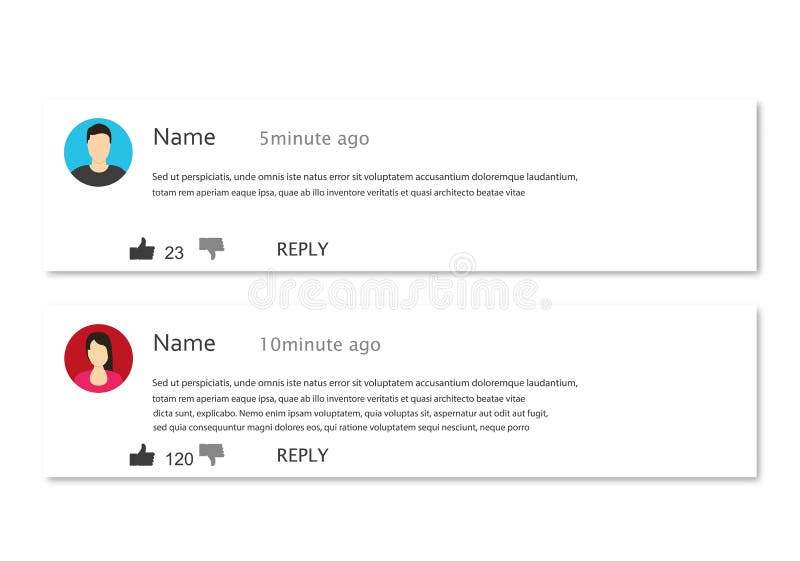 Comments Stock Illustrations – 14,874 Comments Stock Illustrations ...