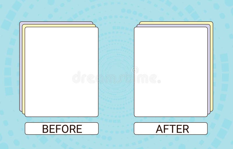 Before and after Template. Comparison Background for Graphic Design ...