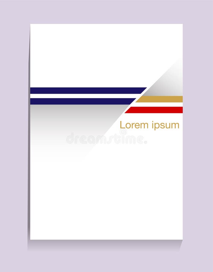 A4 template composition stock vector. Illustration of cover - 115275348