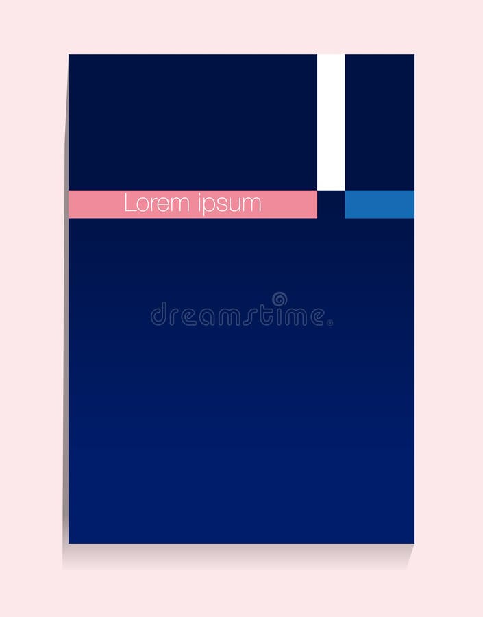 A4 template composition stock vector. Illustration of shadow - 115354203