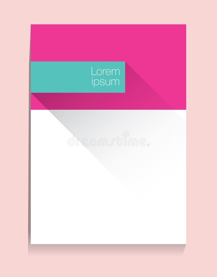 A4 template composition stock vector. Illustration of cover - 115275348