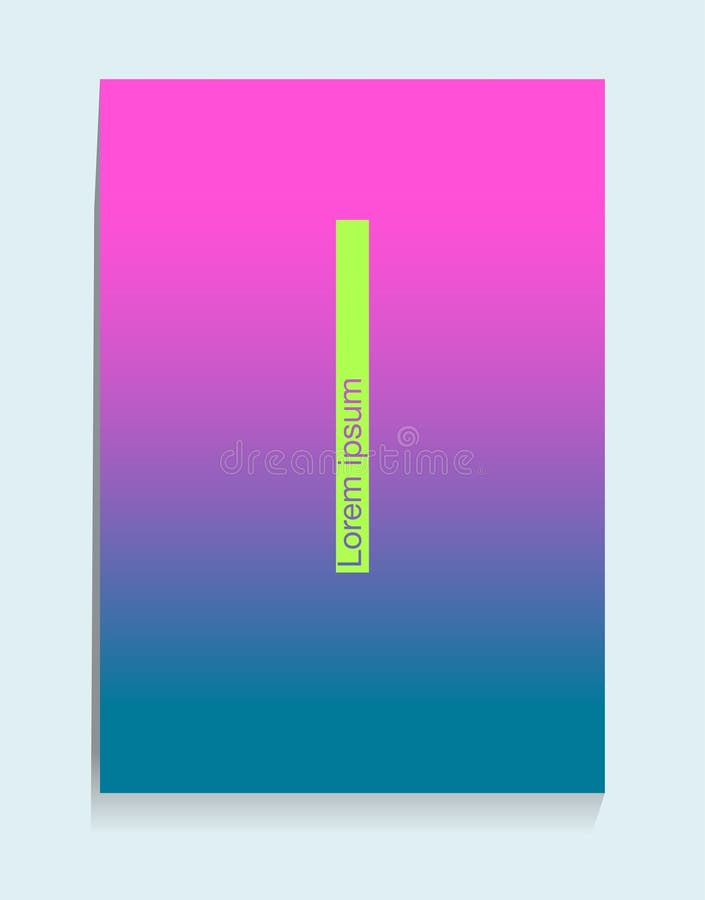 A4 template composition stock vector. Illustration of future - 115282009
