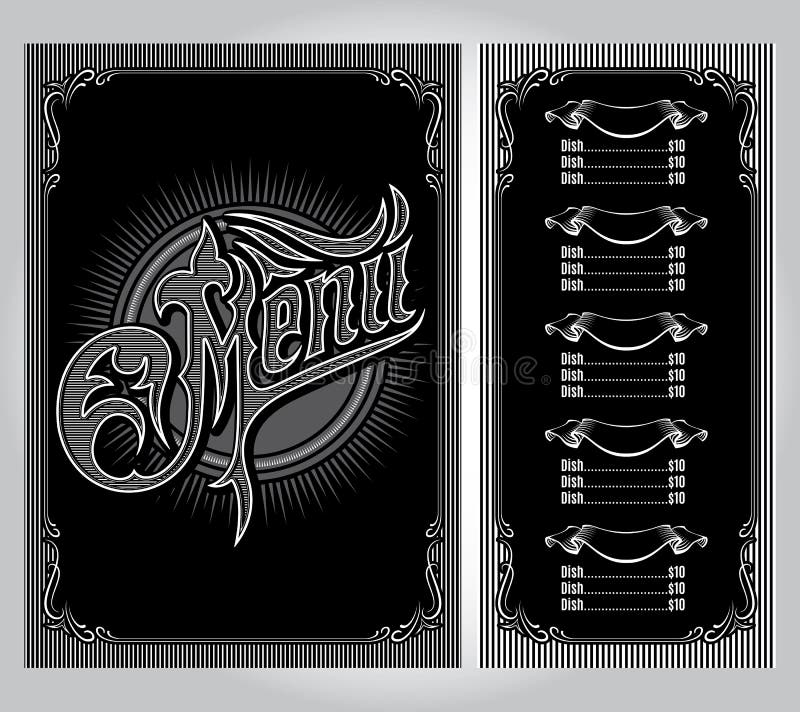 Drinks Menu Cover Stock Illustrations – 5,489 Drinks Menu Cover Stock ...