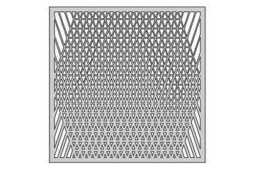 Triangle Laser Cut Template Stock Illustrations – 114 Triangle Laser ...