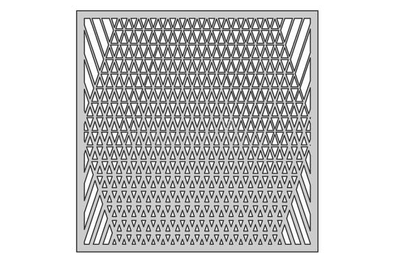 Triangle Laser Cut Template Stock Illustrations – 114 Triangle Laser ...